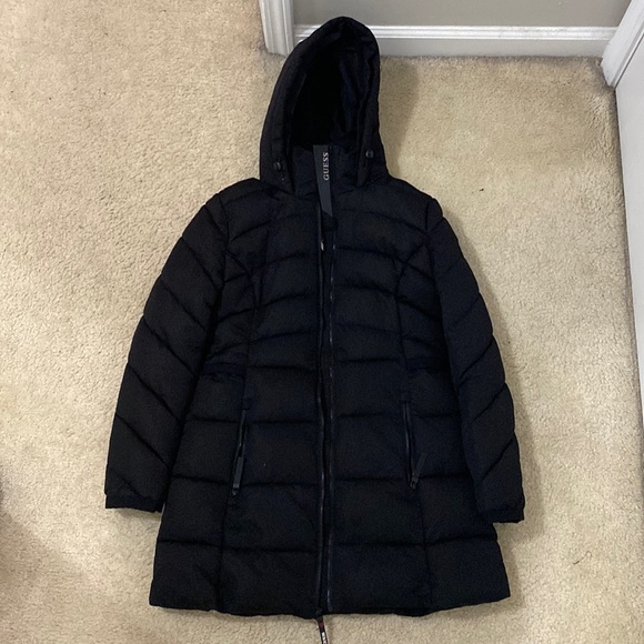 Guess | Jackets & Coats | Guess Womens Long Puffer Jacket | Poshmark